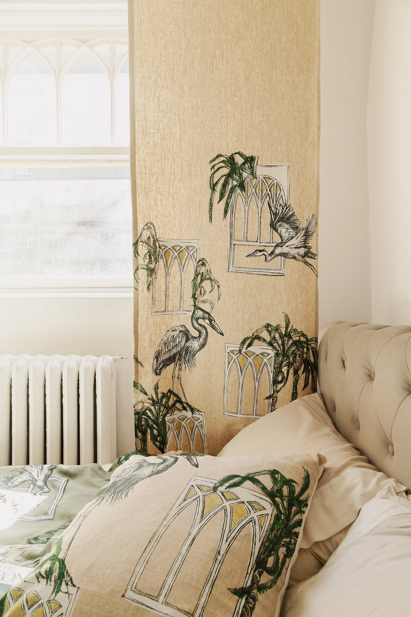 Flying's the Prize Curtain Panels – Mezari Atelier